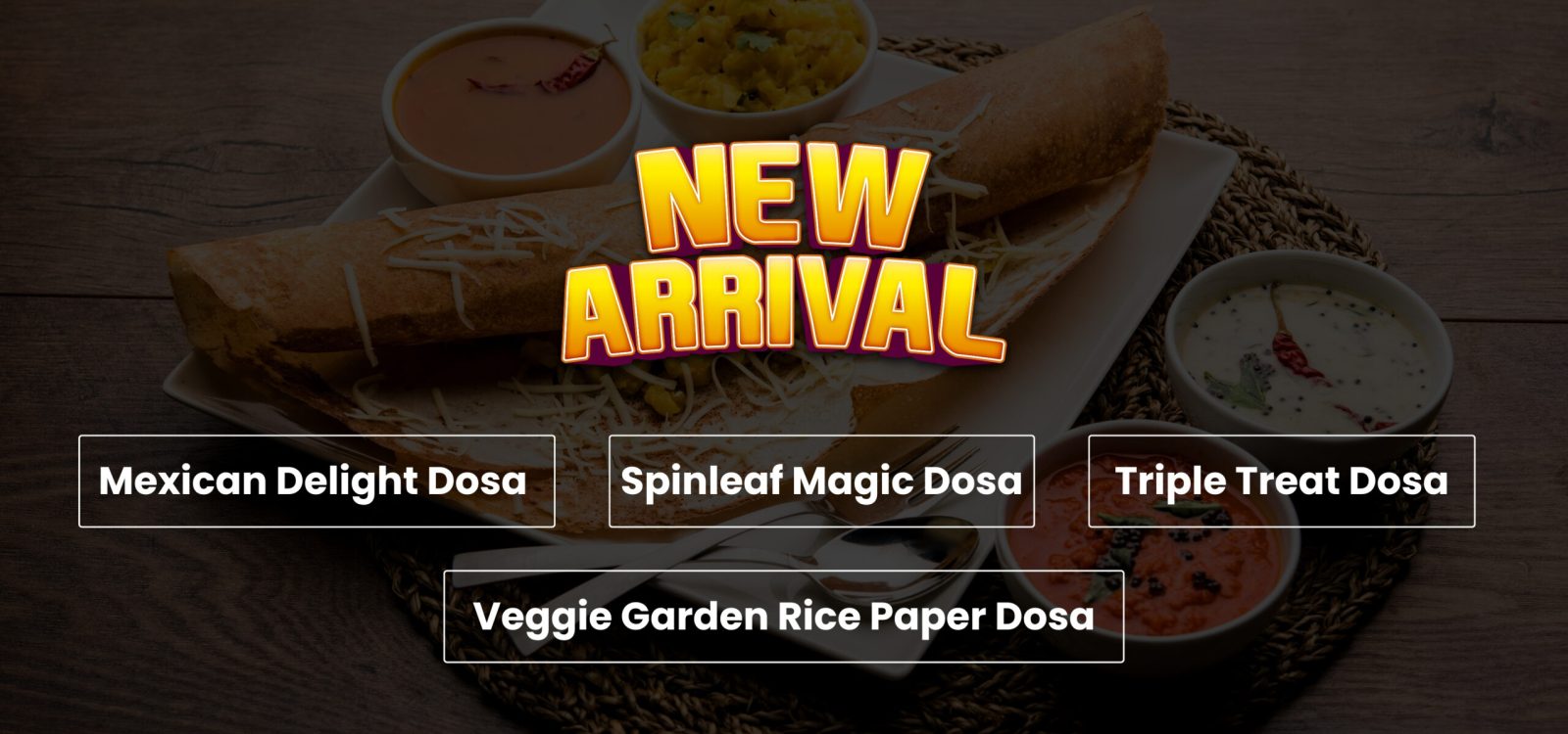 Menu – The Fancy Dosa House